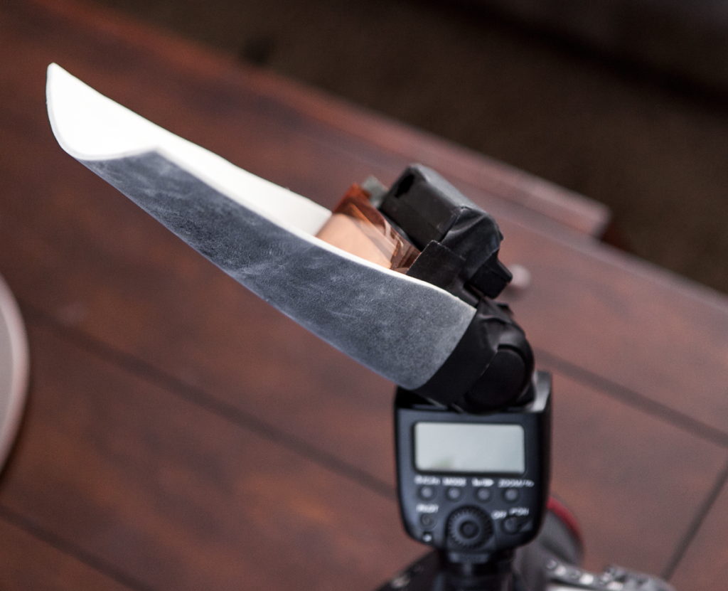 Black Foam Flash Modifier for when the Ceilings are too High - Top ...