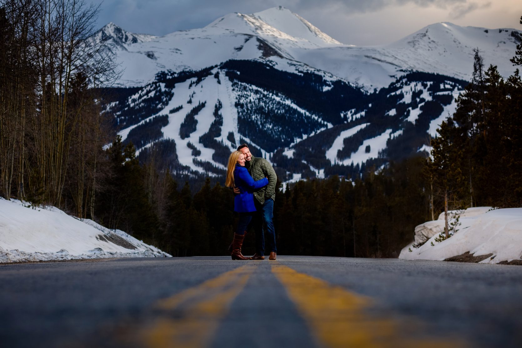 TJ & Donna's Breckenridge Spring Engagement - Top Colorado Mountain ...