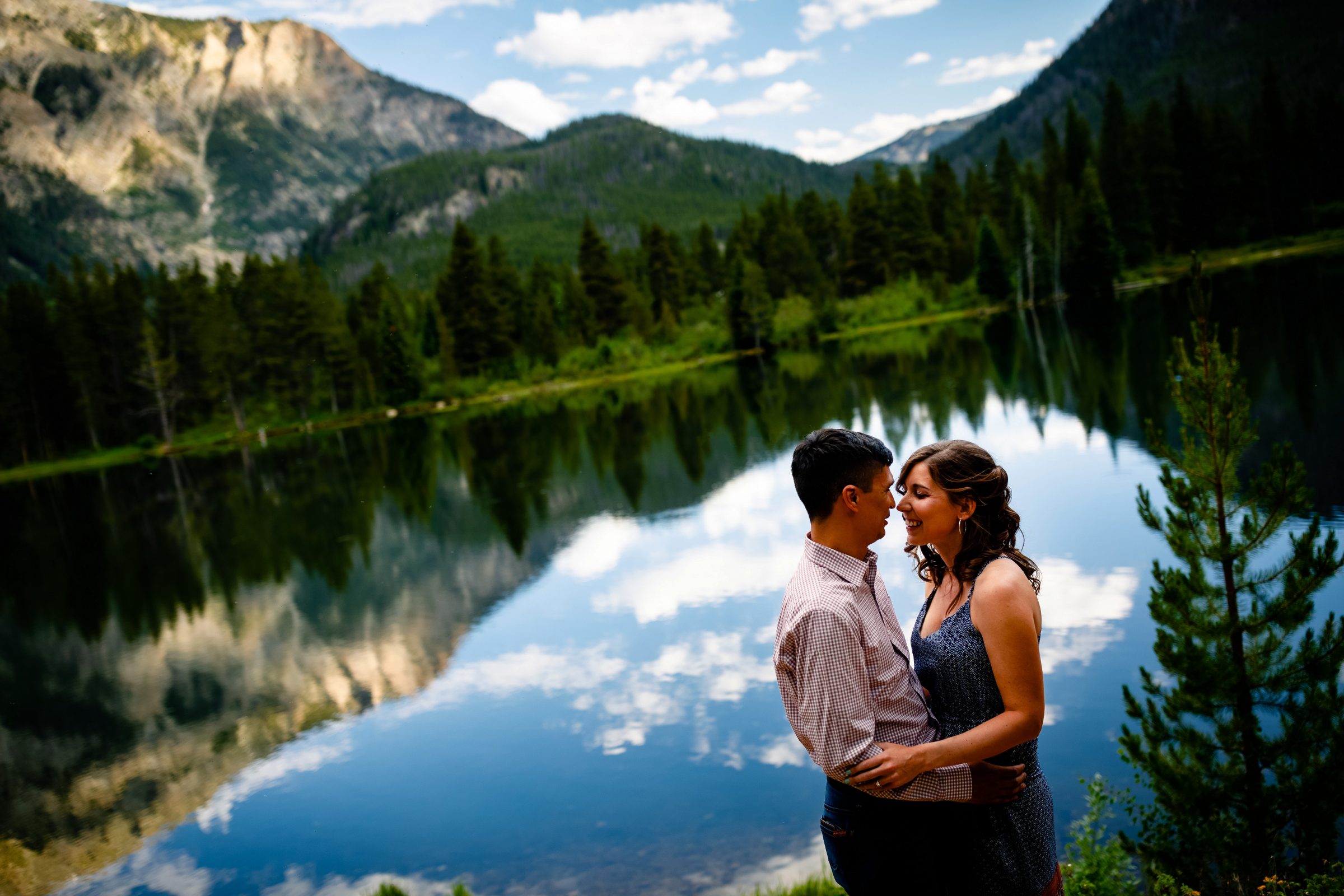 Jon & Jess's Summer Engagement on Shrine Pass - Top Colorado Mountain ...
