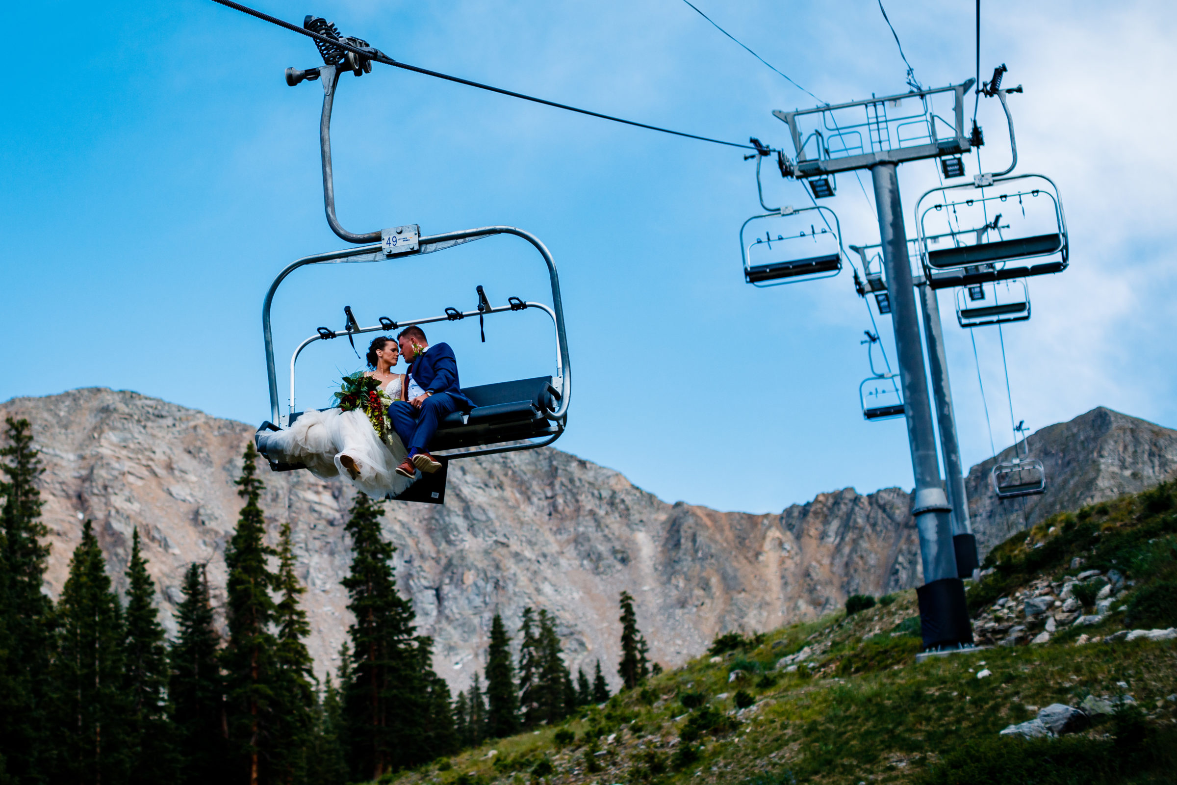 Kyle & Ocean's Arapahoe Basin Wedding - Top Colorado Mountain Wedding ...