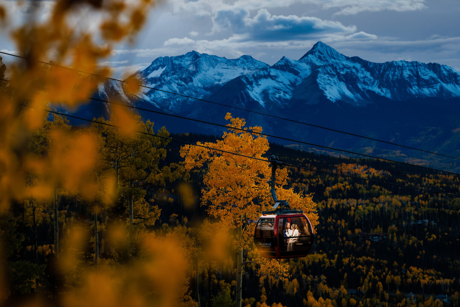 Nick & Ali's fall wedding at San Sophia & Gorrono Ranch - Top Colorado ...