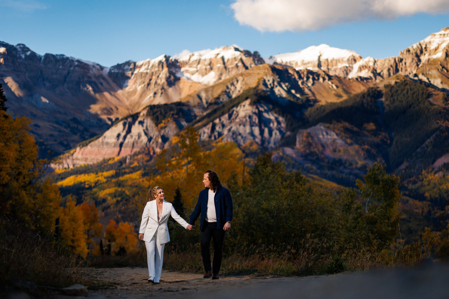 Nick & Ali's fall wedding at San Sophia & Gorrono Ranch - Top Colorado ...
