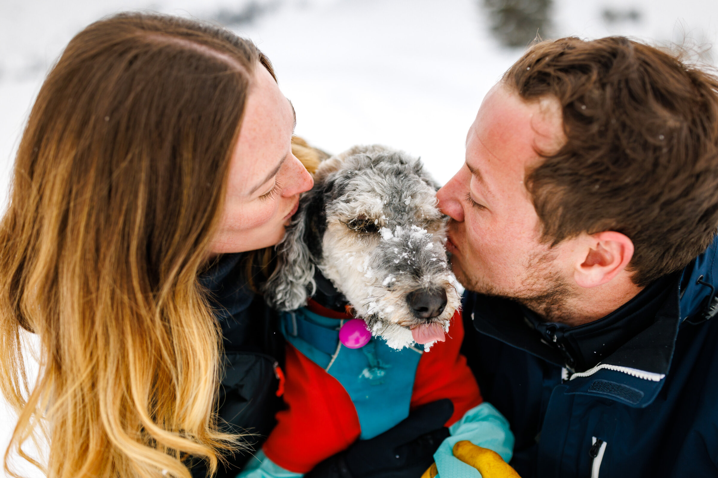 Blake & Lauren's Engagements Backcountry Skiing on Shrine Pass - Top ...